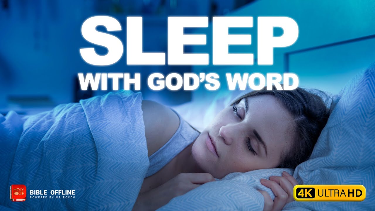 BIBLE VERSE FOR SLEEP (Relaxing Rain Sound For Sleeping) - Bible ...