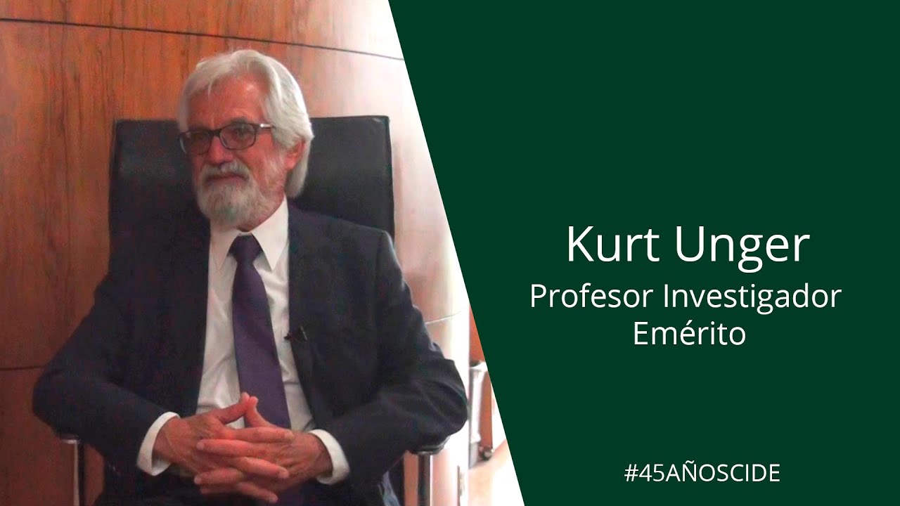 Kurt Unger, Profesor Investigador Emérito - YouTube