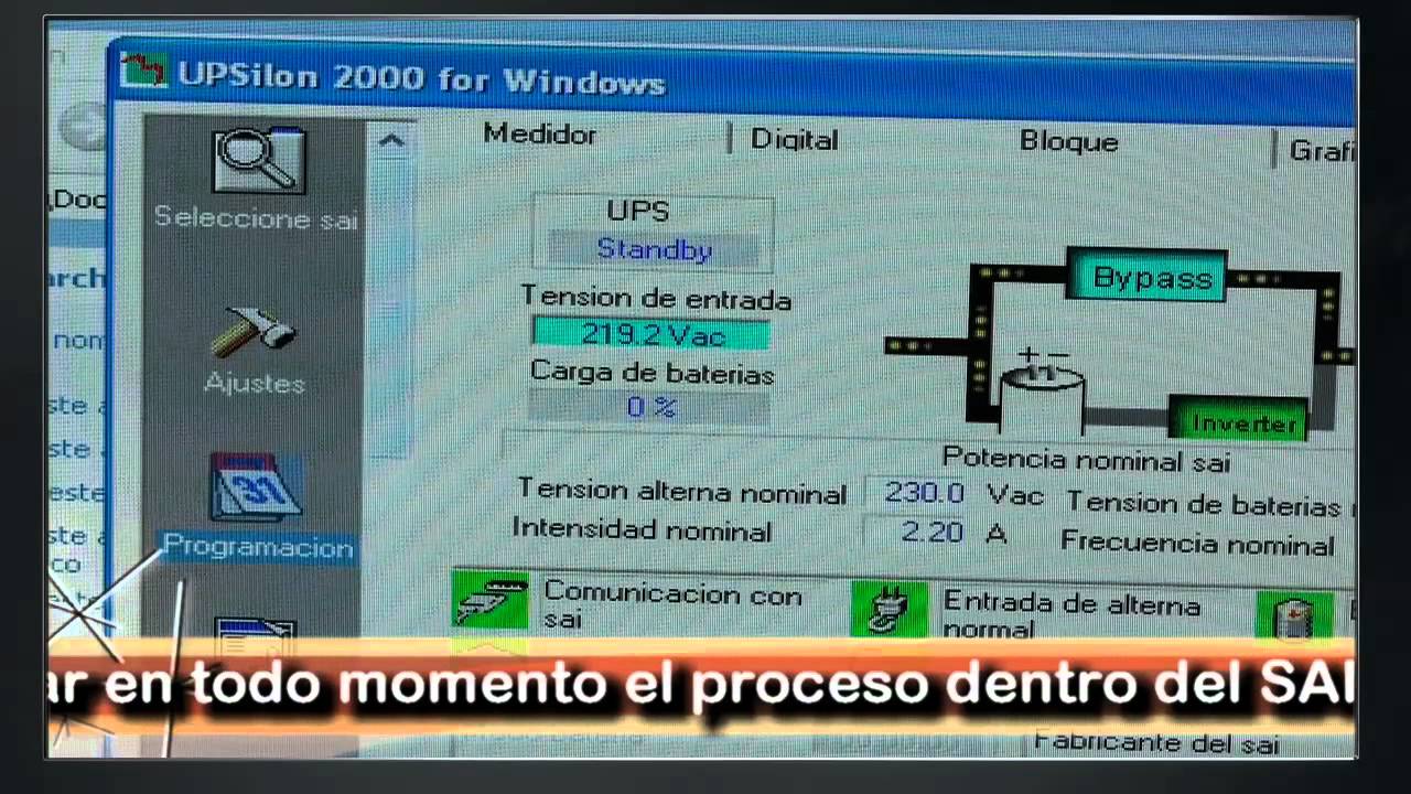 Sai Inverter Pacific LCD de 500 VA Parte 2 de 2 - YouTube