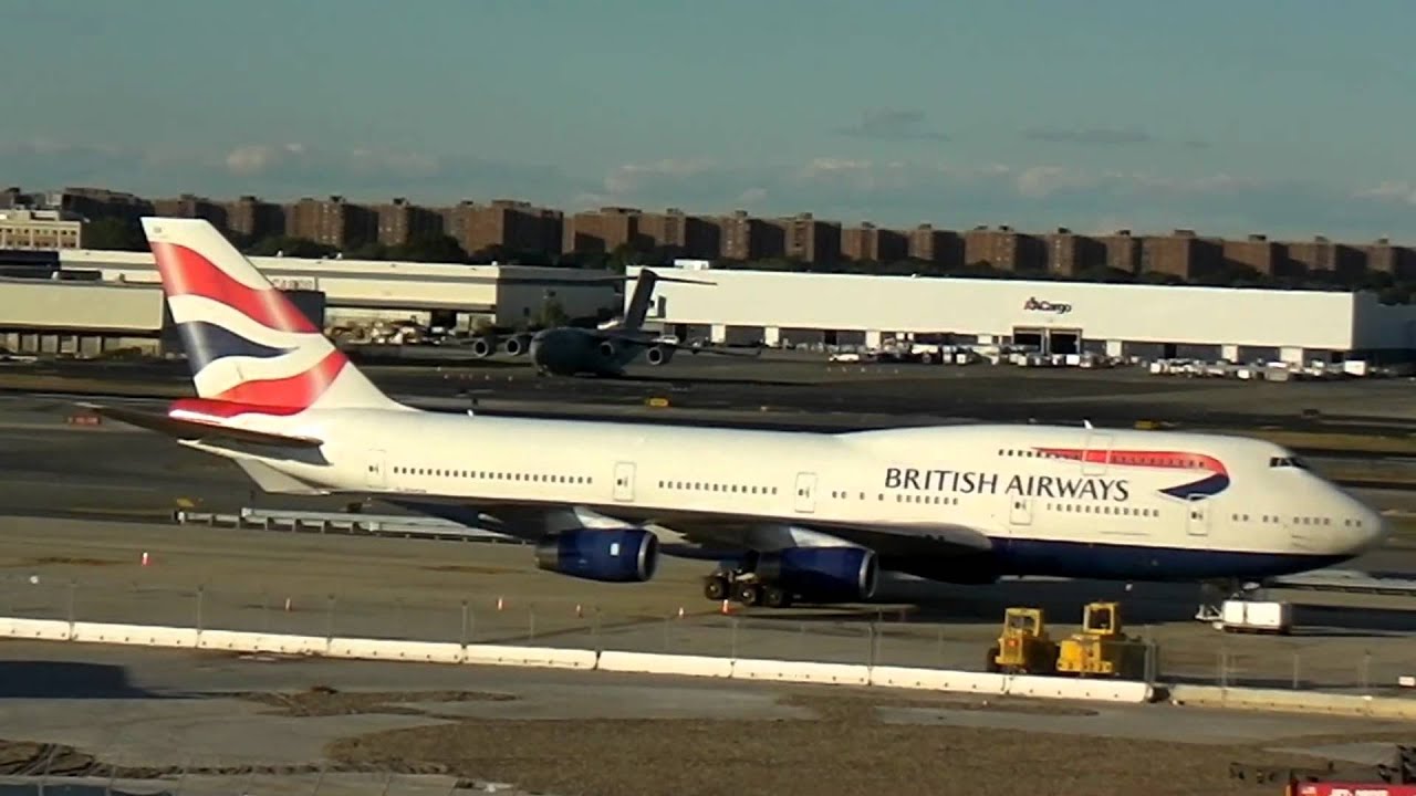 C 17 Globemaster And British Airways 747 At Jfk 9 24 2012 By