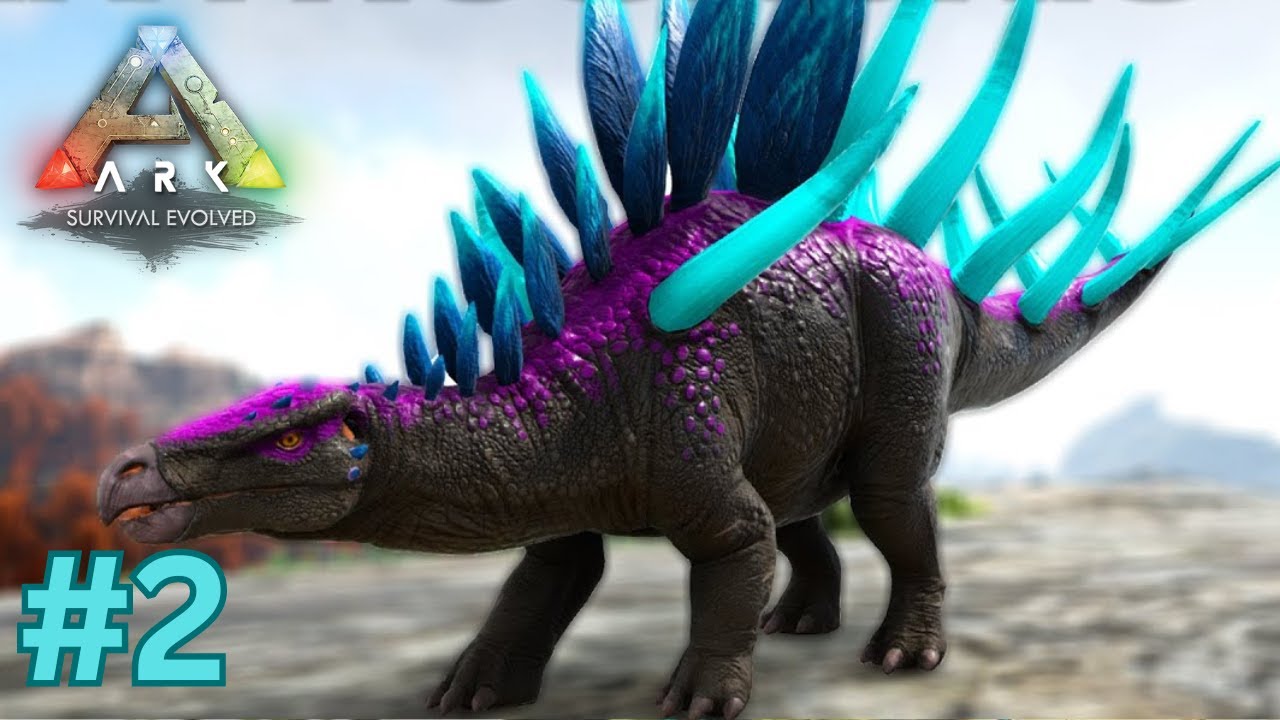 Tamed Most Powerful Prime Kentrosaurus : Ark Survival Evolved--Ark ...