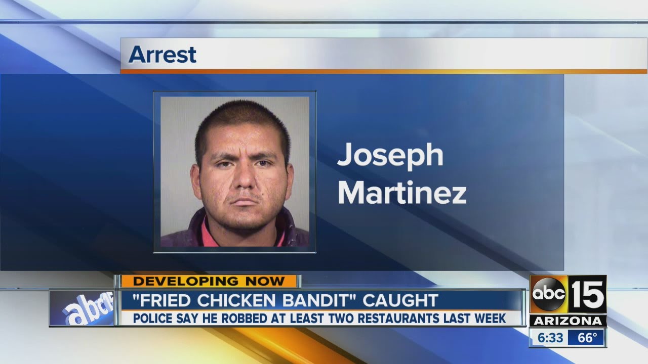 "Fried chicken" bandit caught - YouTube