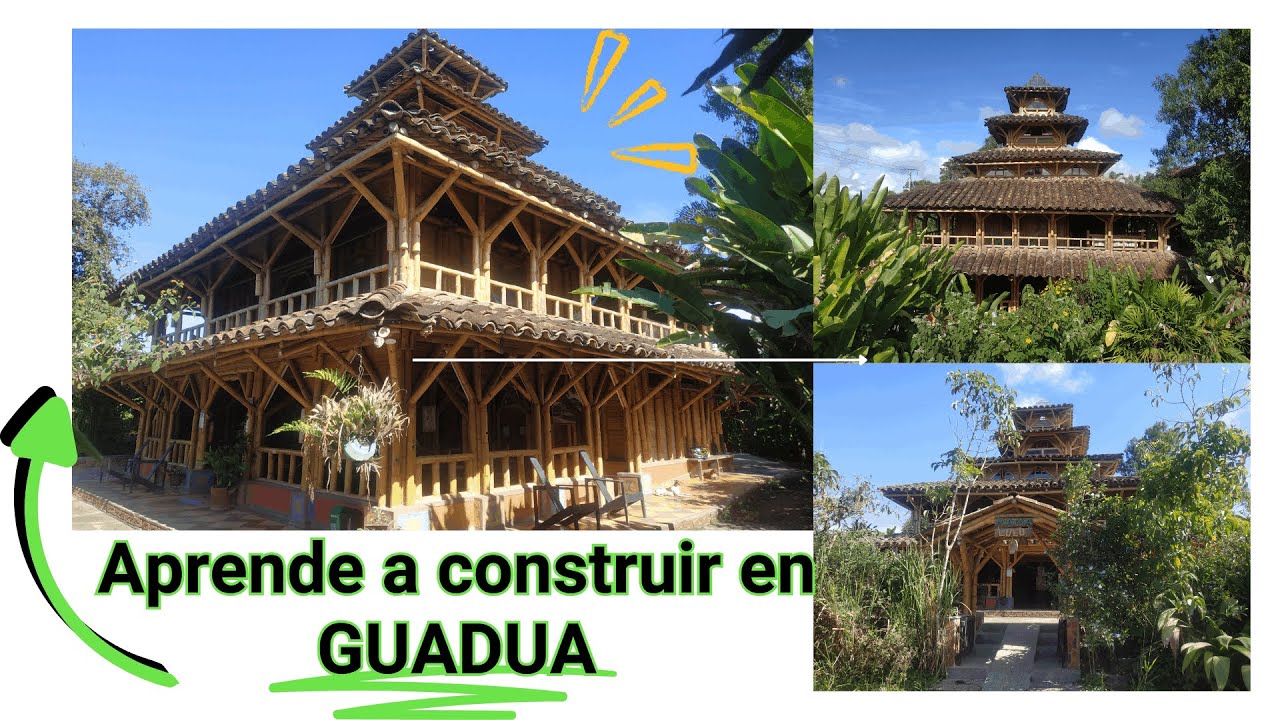 Claves para construir con GUADUA, Una casa de varios pisos (Granja Mamá ...