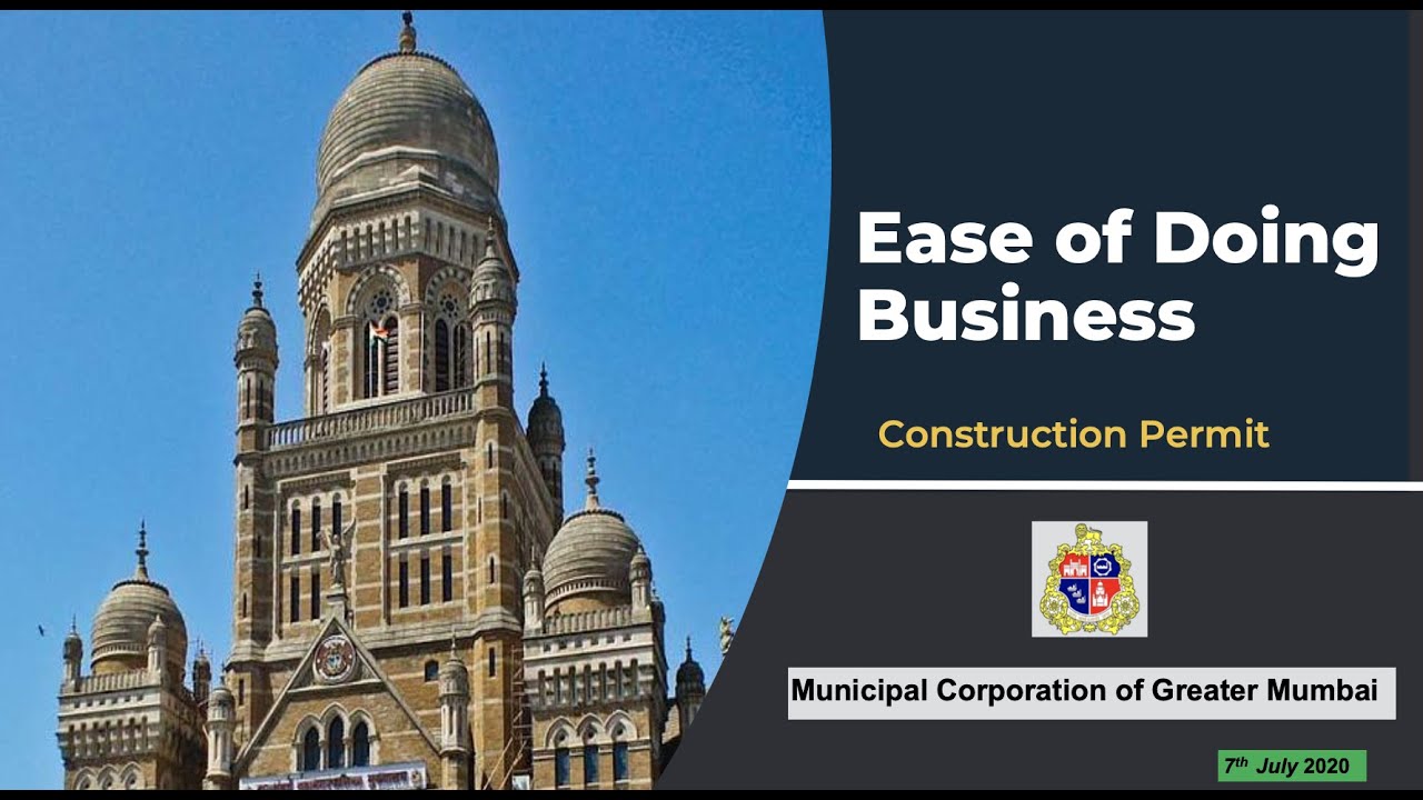 7th July 2020, Webinar on MCGM Reforms on Ease of Doing Business in ...