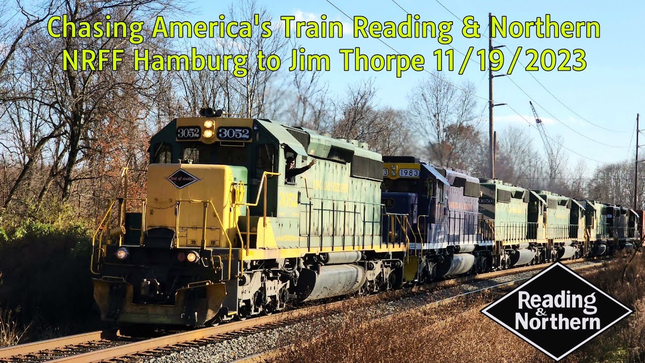 Chasing America's Train. Reading & Northern North Reading Fast Freight ...
