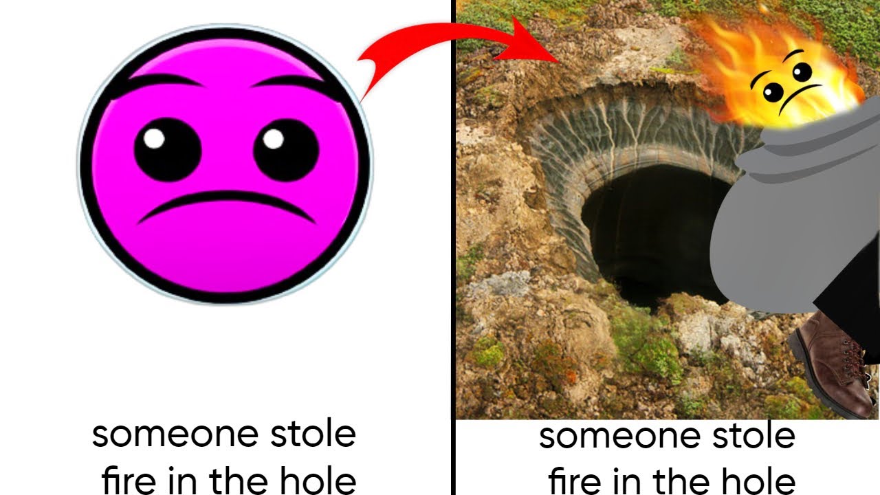 Custom New Fire In The Hole In REAL Life With MEME reaction - YouTube