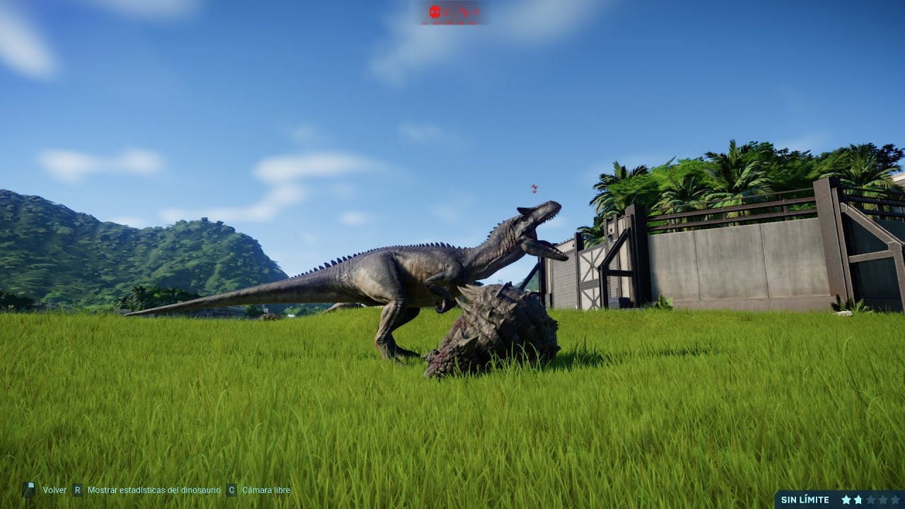 Battle Royales con todos los dinosaurios de JWE - YouTube