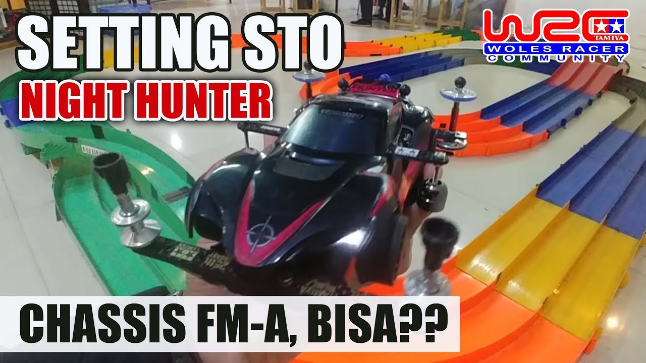 Setting STO Chassis FM-A | Tamiya Mini4WD Night Hunter - YouTube