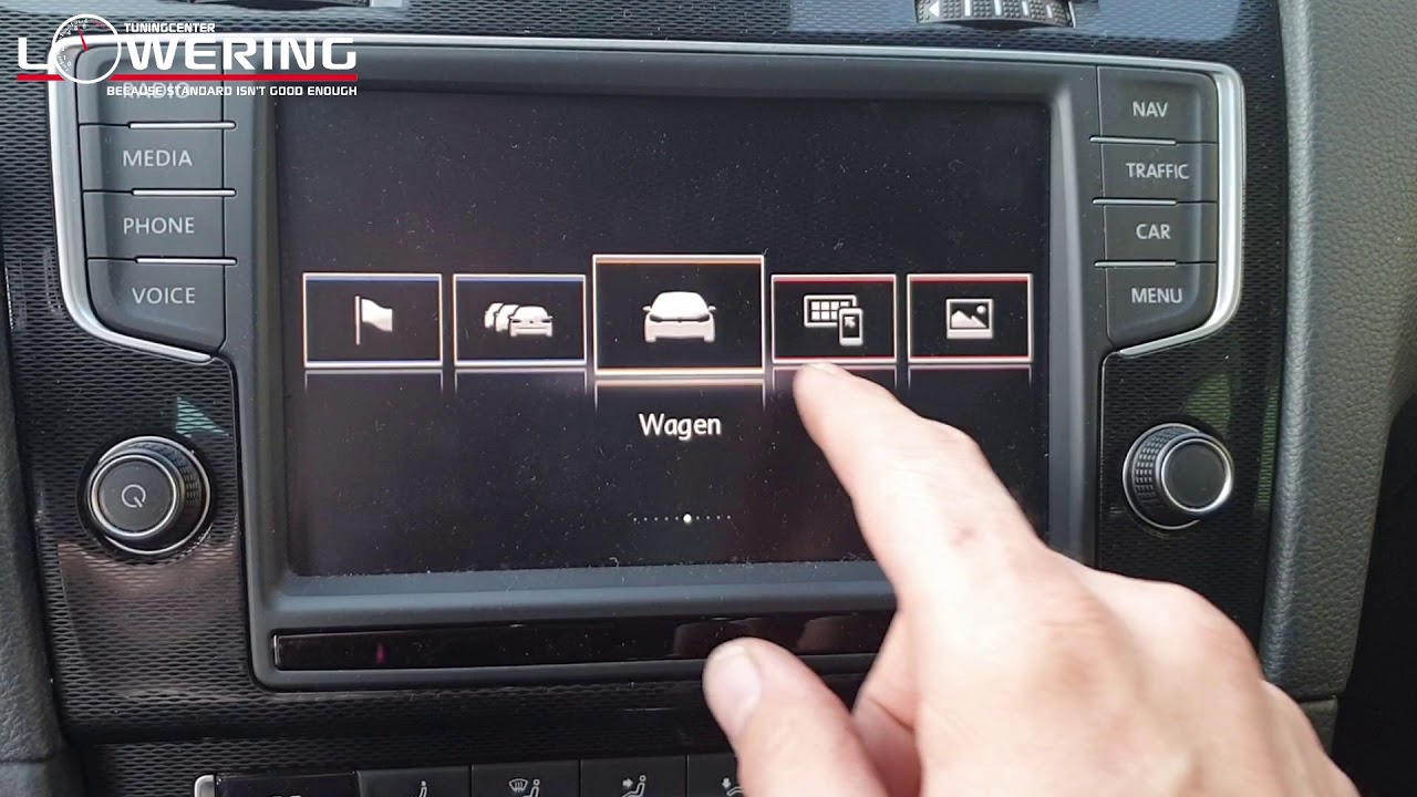 Coding Off road Display Golf 7 - YouTube