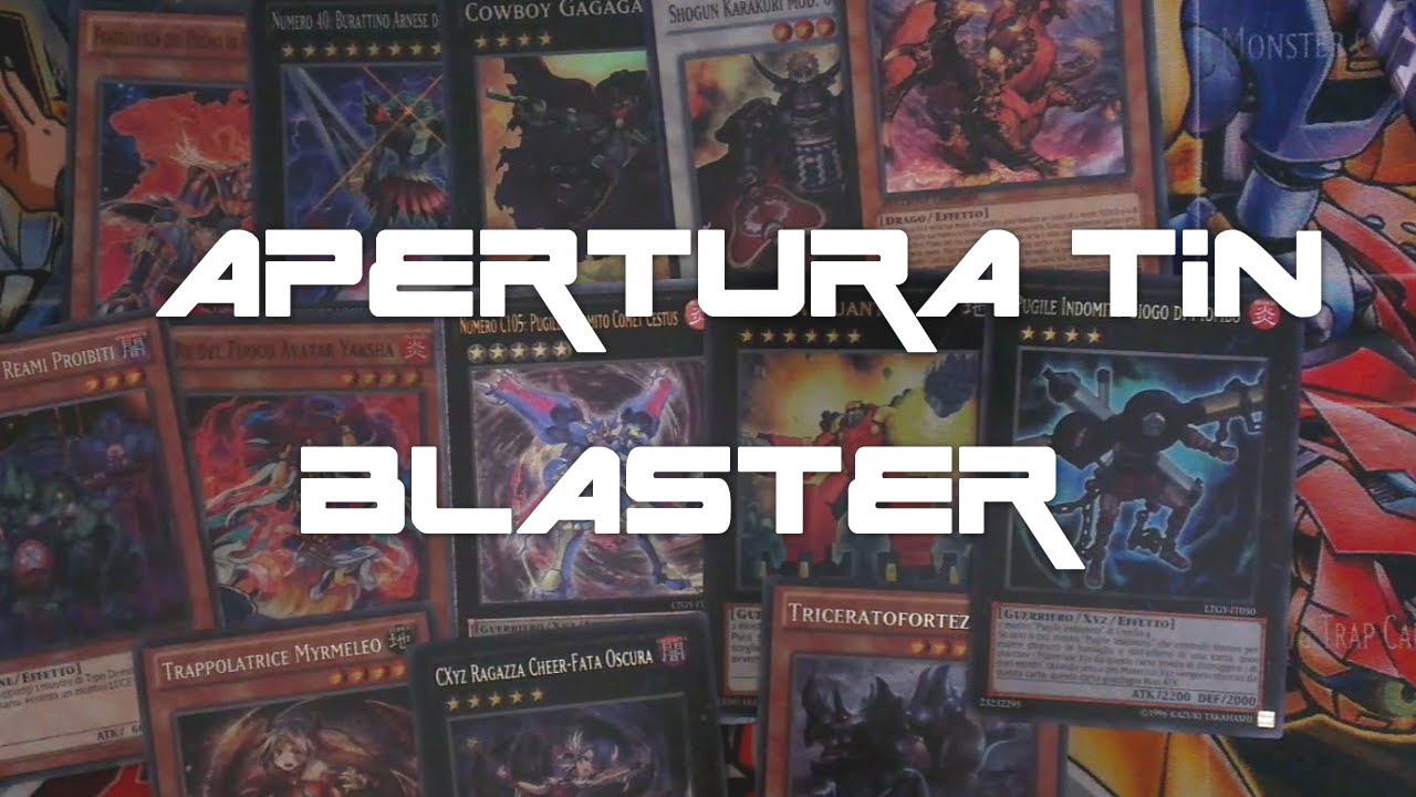 Incredibile Apertura Tin Blaster Drago Sovrano Degli Inferi Yu Gi Oh ...
