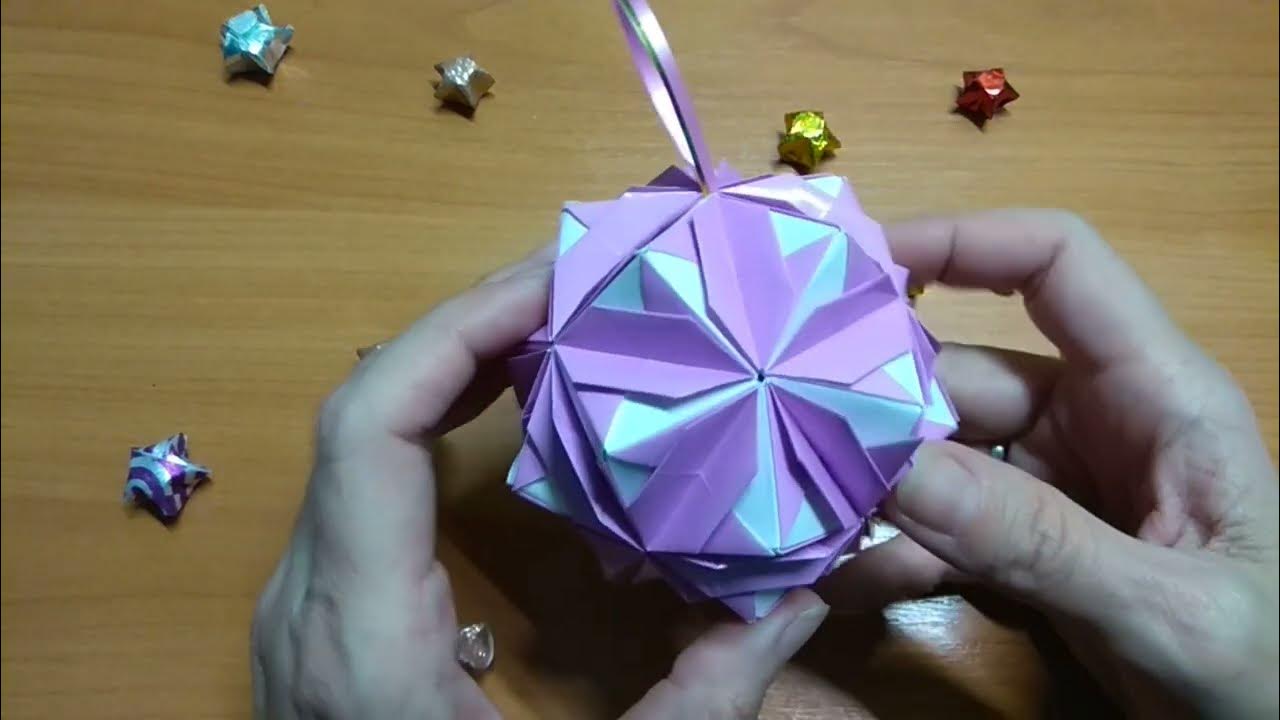 Собирать ЭТОТ Шар 🎈 из бумаги 🎈 Можно Двумя Способам. Выбирайте ...