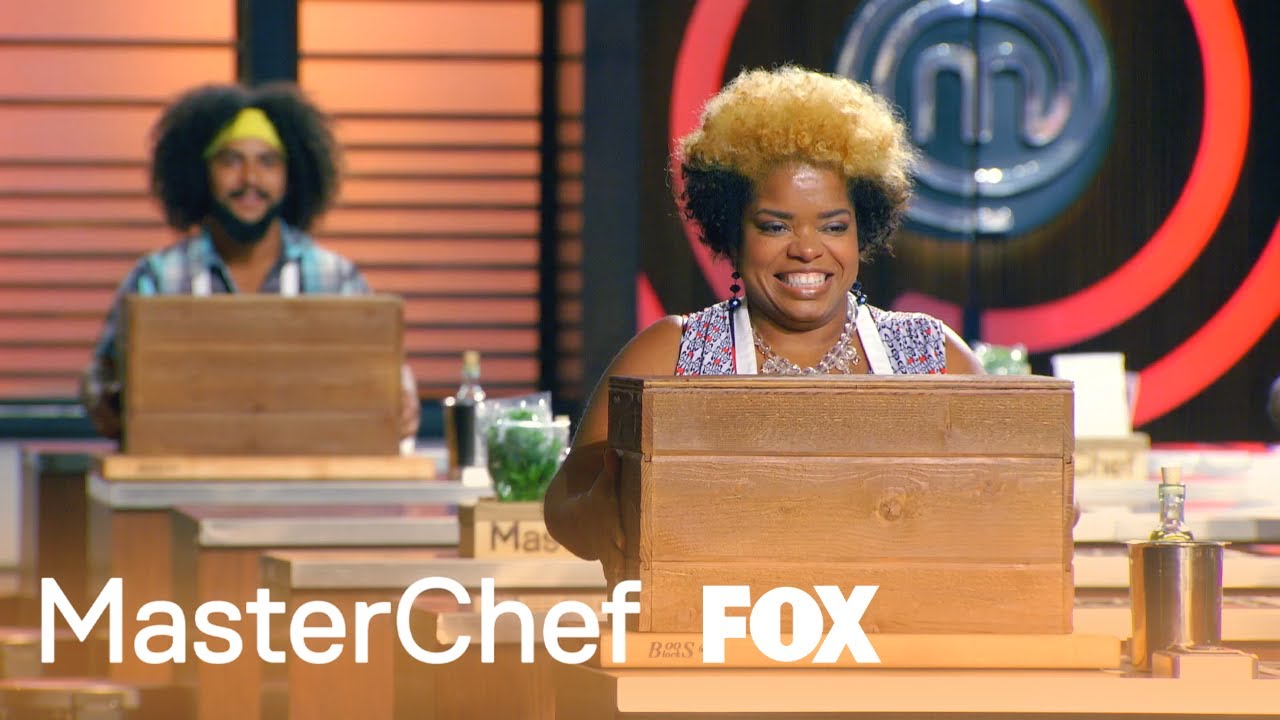 The Top 9 Open Their Mystery Boxes | Season 8 Ep. 14 | MASTERCHEF - YouTube