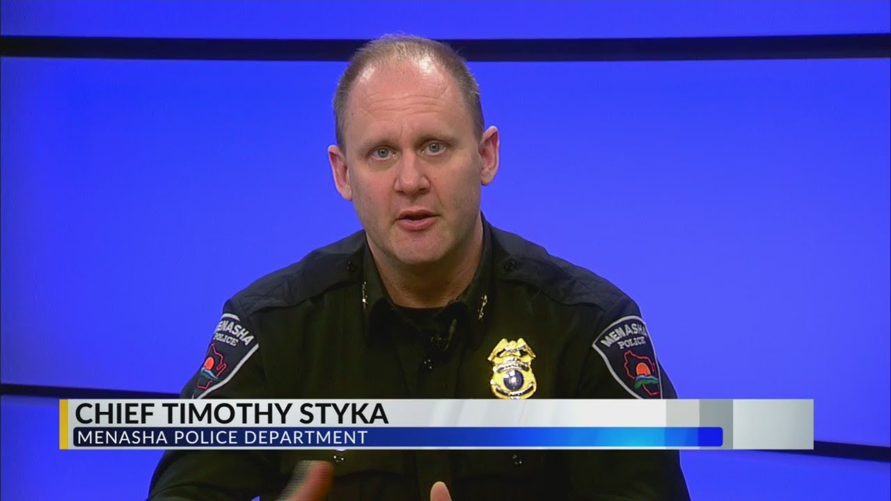 Community Update 1/21 Menasha Police chief Tim Styka - YouTube