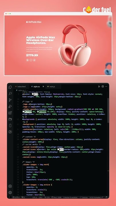 Create An Impressive Carousel Slider With Blur Effects Using Html Css