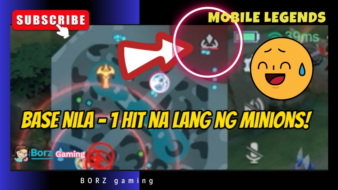 One hit na lang yung base! #mobilelegends #borzgaming #mlbb - YouTube