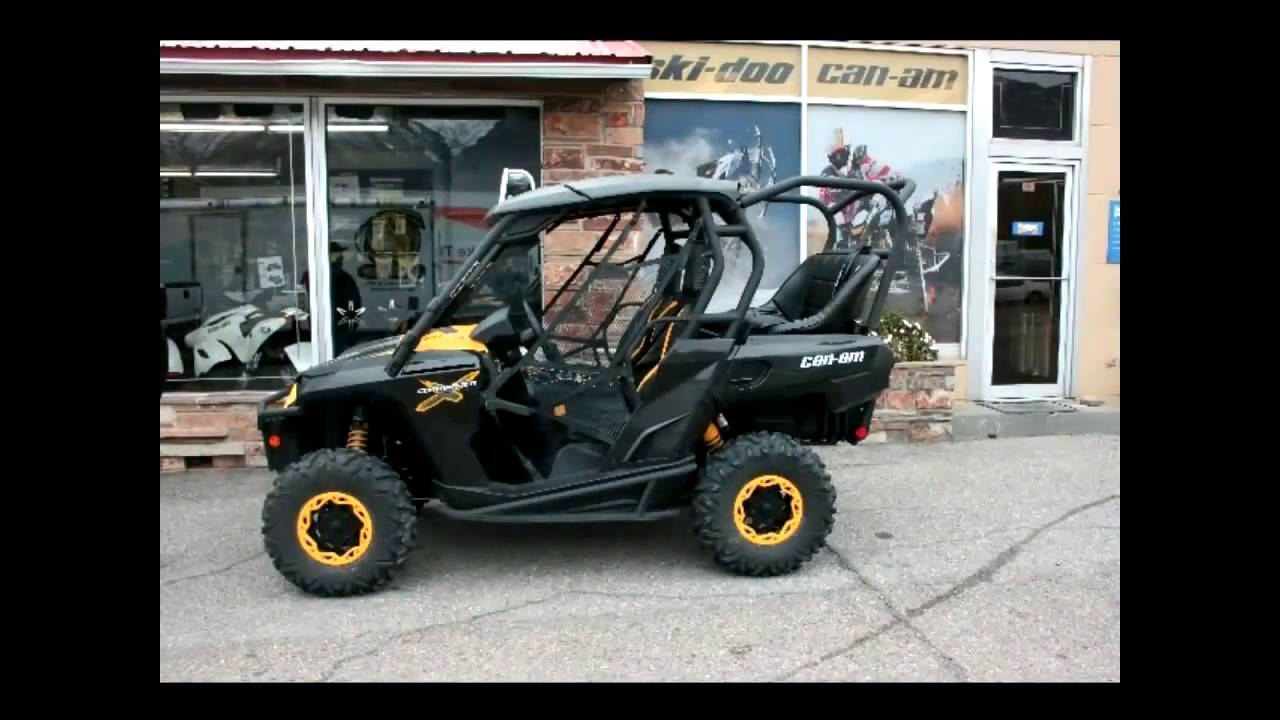 Can am Commander Back Seat and Roll Cage Kit - YouTube
