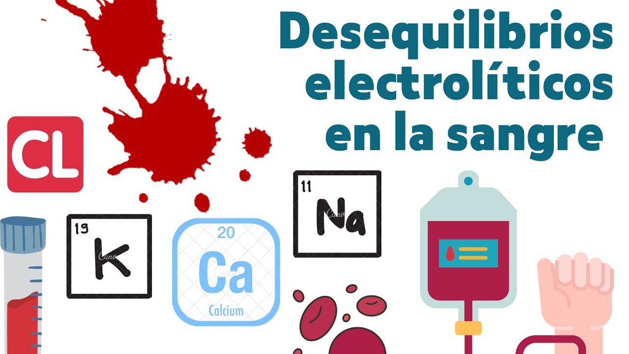 💦 Electrolitos en la sangre | Valores Normales | Signos y síntomas ...