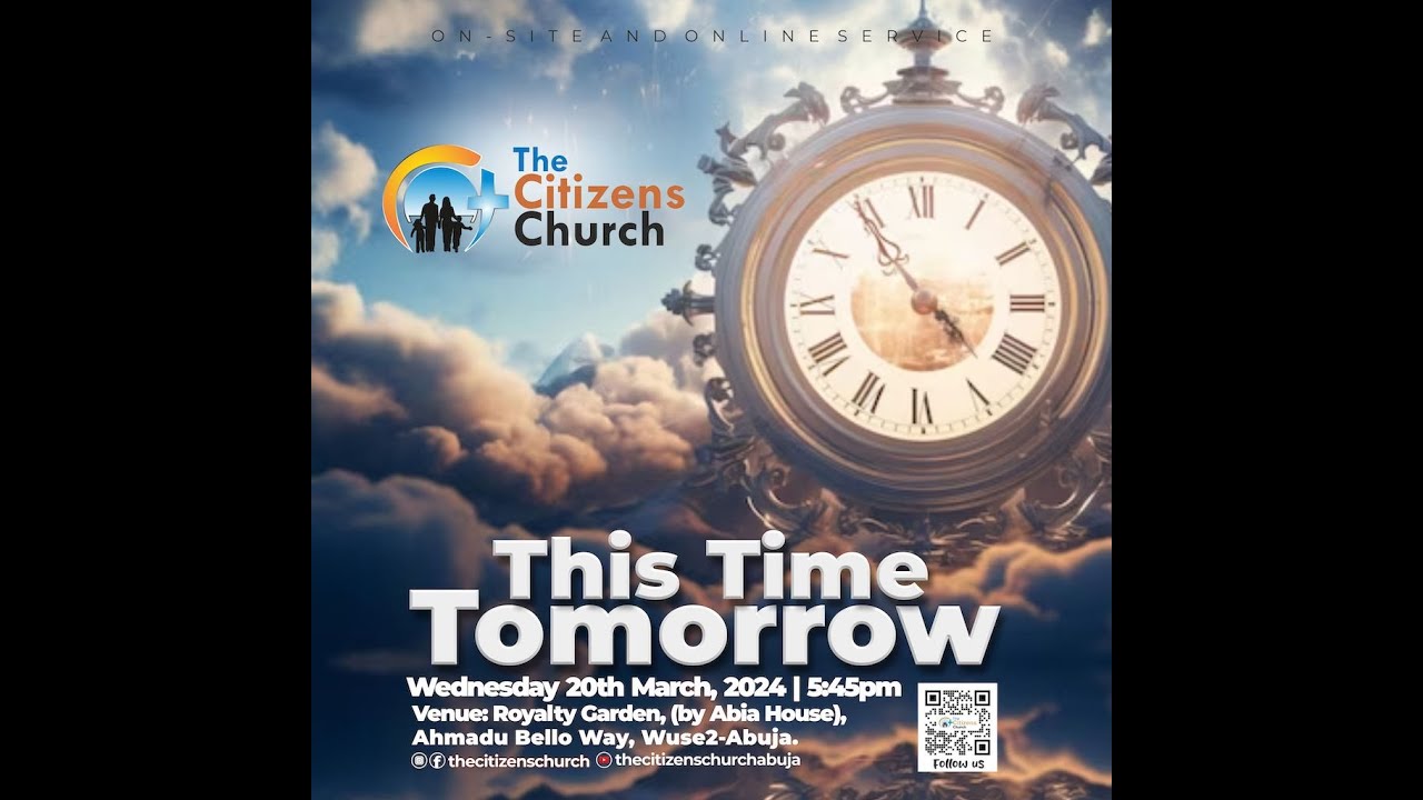 This Time Tomorrow - Pastor Sesan Afelumo - YouTube
