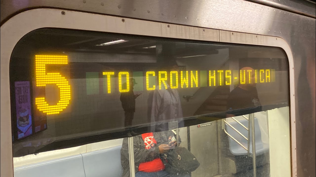(5) Train layup at Crown Heights Utica Ave - YouTube