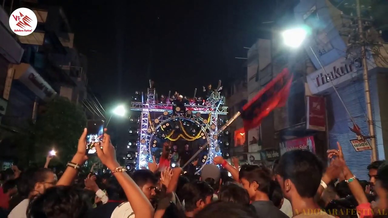 KALUPURA CHA RAJA CHA AGMAN 2019 | DJ BHATT | VADODARA FESTIVAL 2K19 ...