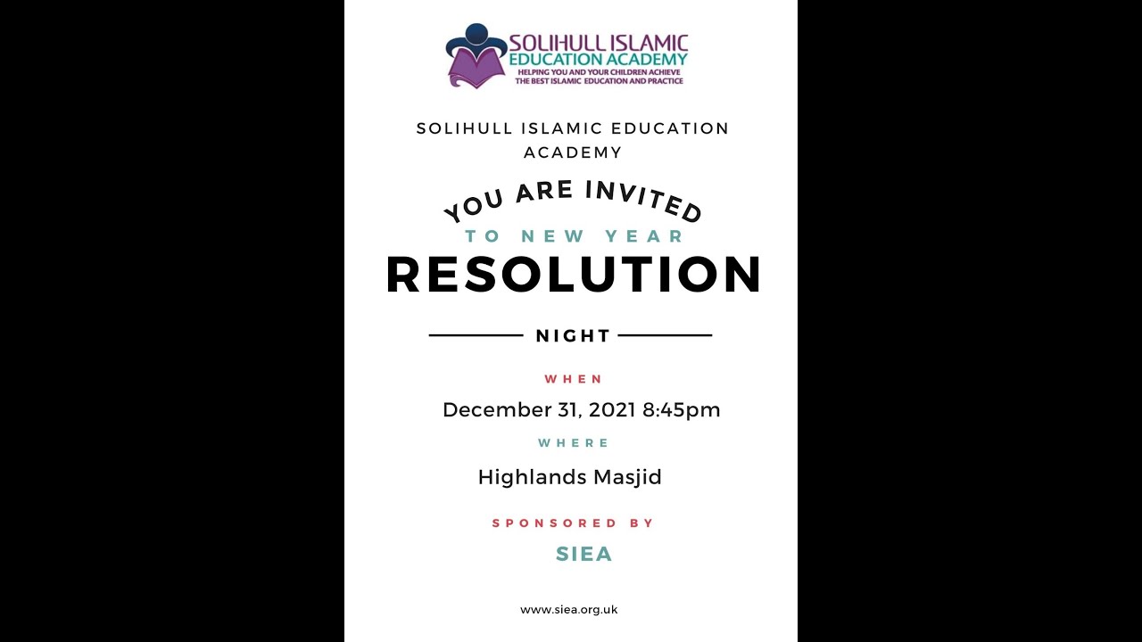 Friday Topic your new year resolution by Dr. Issam Ghannam, MD ...