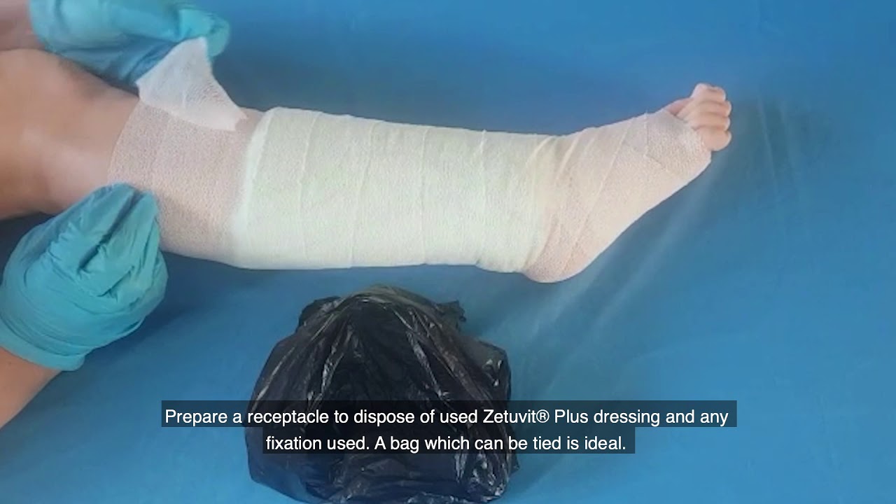 How to video guide: Application and Removal of Zetuvit® Plus - YouTube
