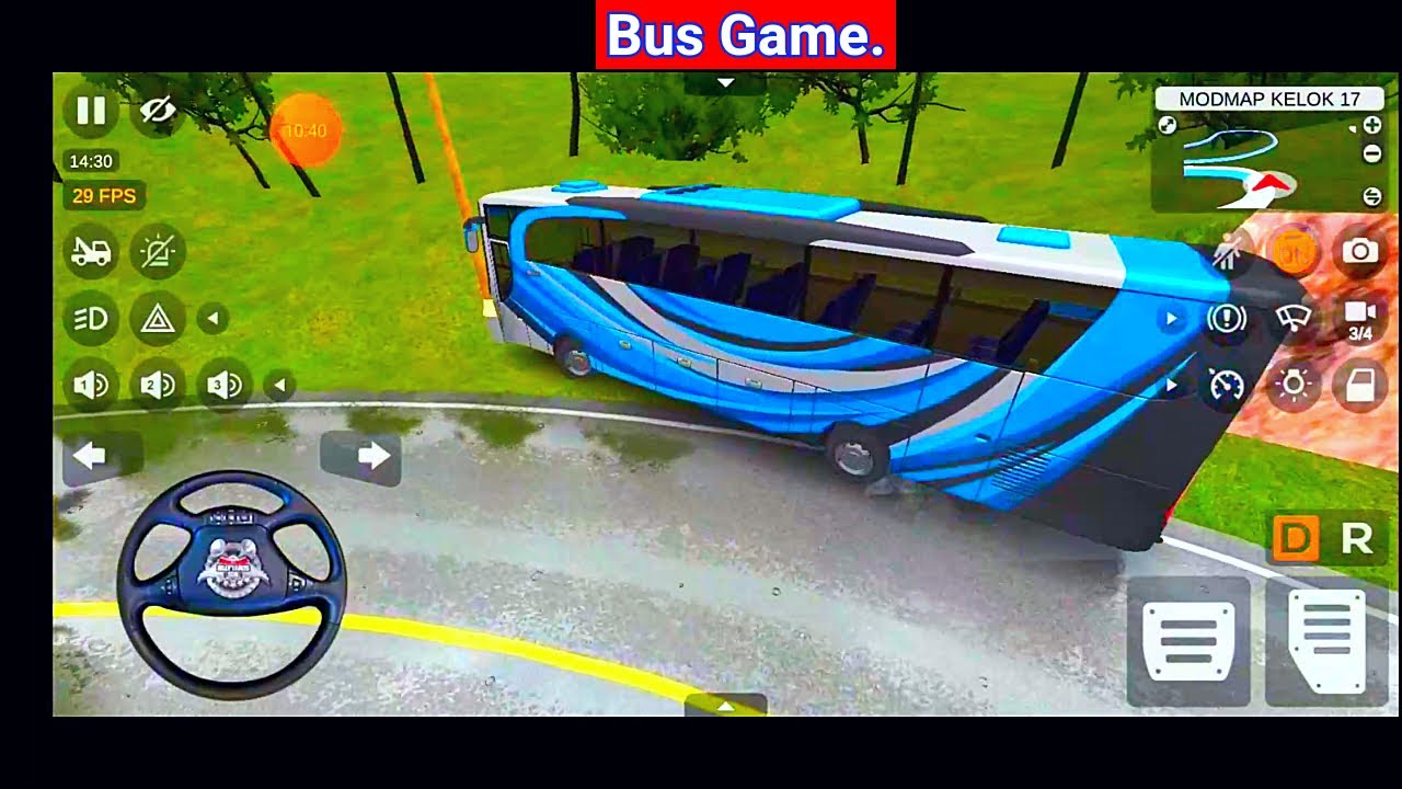 Bus Simulator 2024 Gameplay| Ooty Bus Game| Volvo Bus Game| Bus Game ...