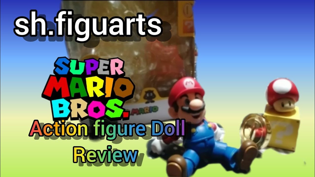sh.figuarts Mario action figure Doll unboxing - YouTube