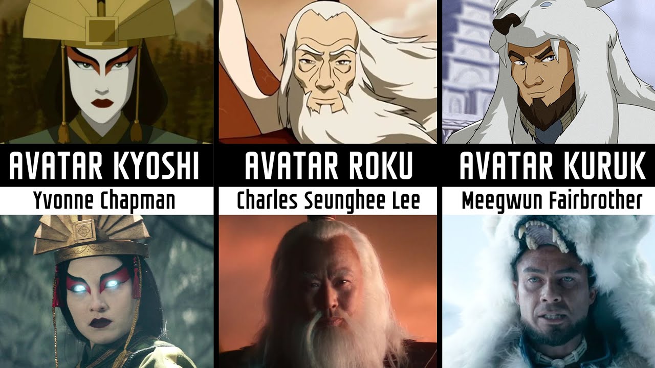 Avatar The Last Airbender Netflix Live Action vs Nickelodeon Animation ...