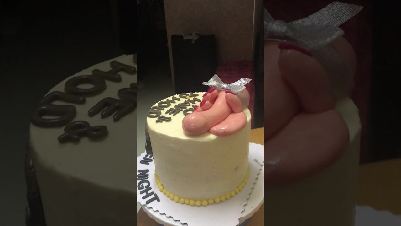 Hen night Cake/Penis Cake - YouTube
