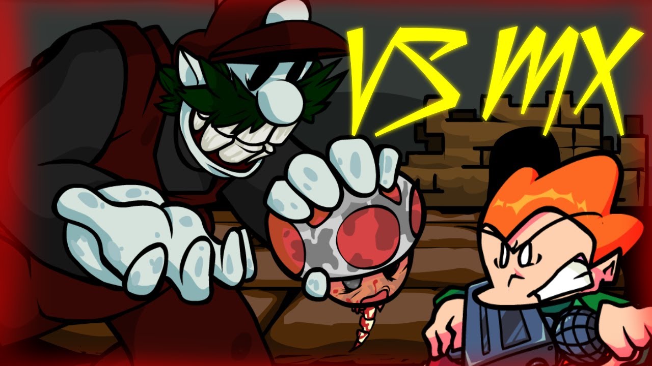 FNF VS MX (DEMO 0 1 2 OUT) - MX FNF MOD - YouTube
