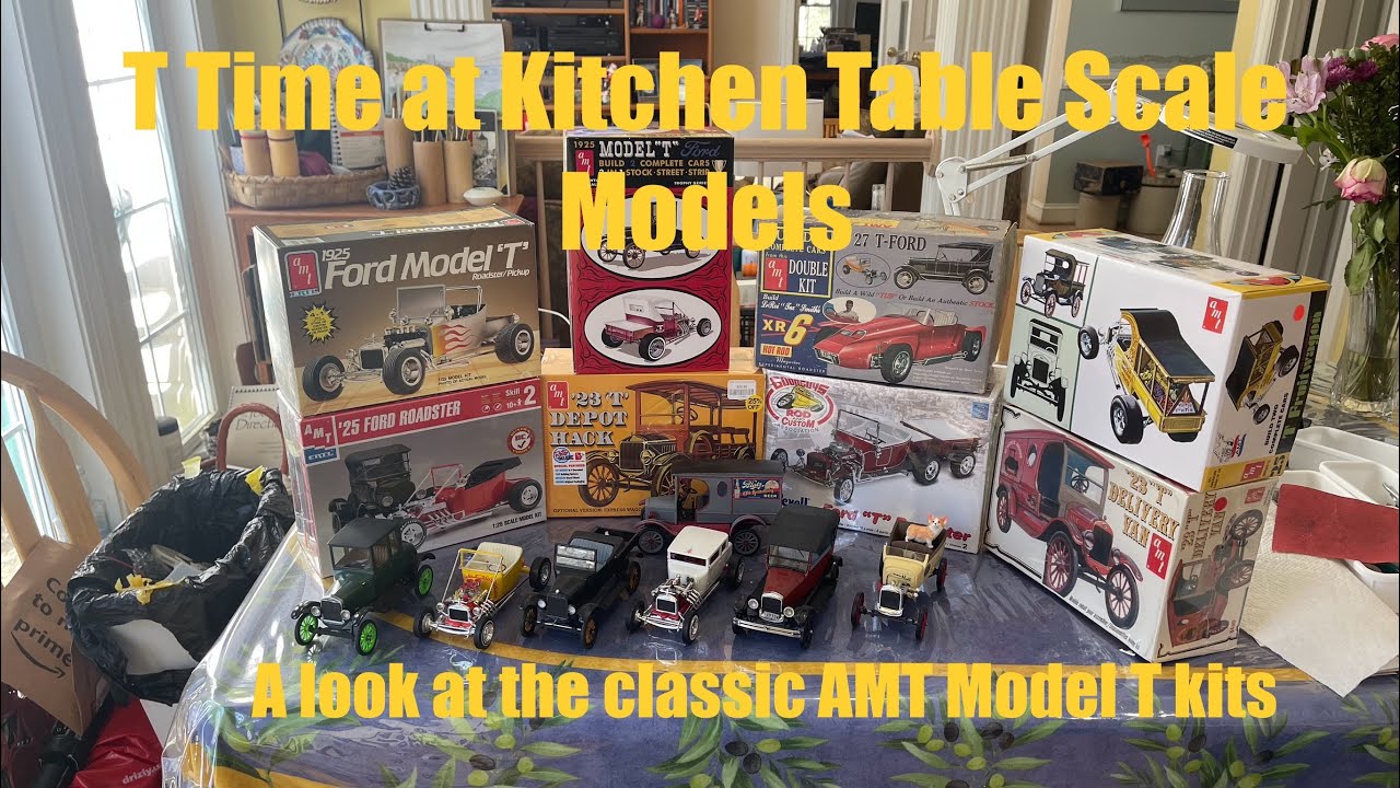 T Time at Kitchen Table Scale Models - YouTube