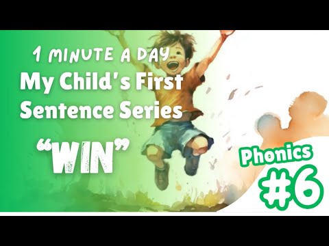 🏆 Phonics Fun! Learn “Win” – 1 Minute a Day My Child’s First Sentence ...