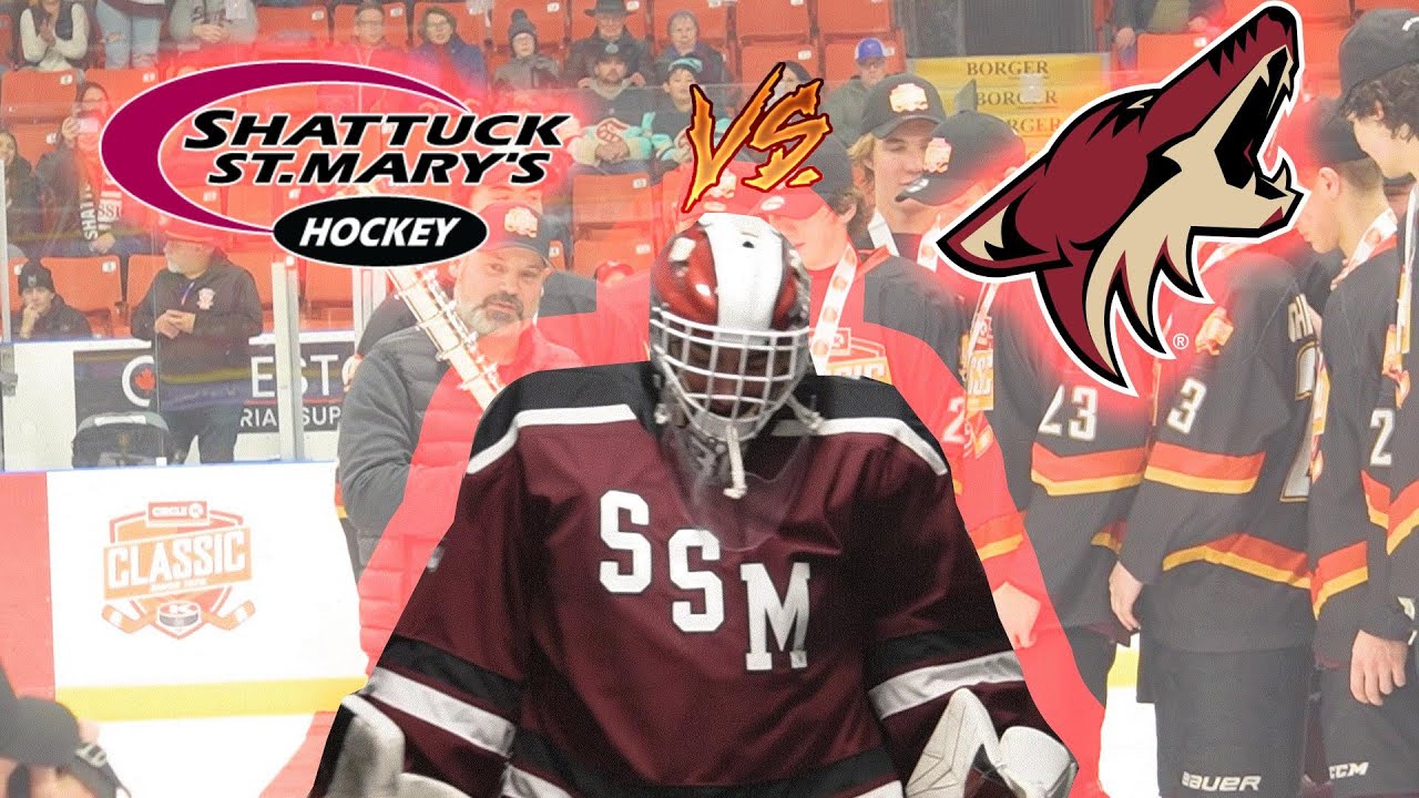 #1 Shattuck St Mary's VS Phoenix Jr Coyotes Circle K Classic Final ...