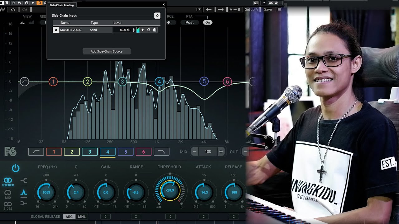 CARA SIDECHAIN Dengan EQ F6 by Waves - Membuat Hasil Mixing Lebih PRO ...