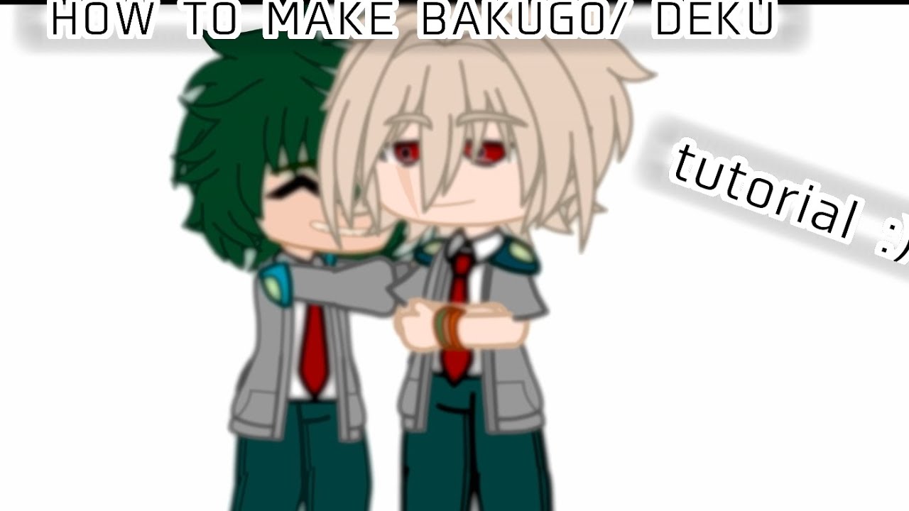 HOW TO MAKE BAKUDEKU!/ TUTORIAL. - YouTube