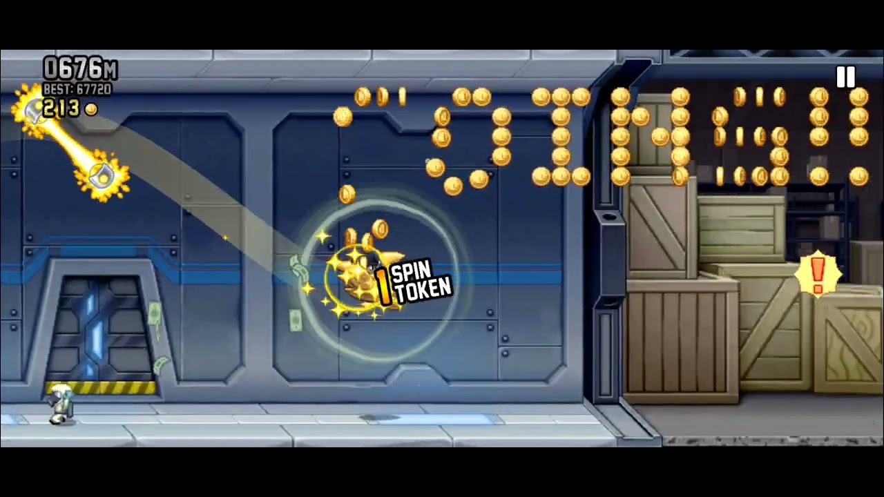 Jetpack Joyride Profit Bird 1,310m Run - YouTube