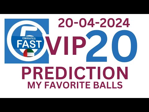 FAST 5 EMIRATES DRAW PREDICTION | 20-04-2024 #emiratesdraw #mehzooz # ...
