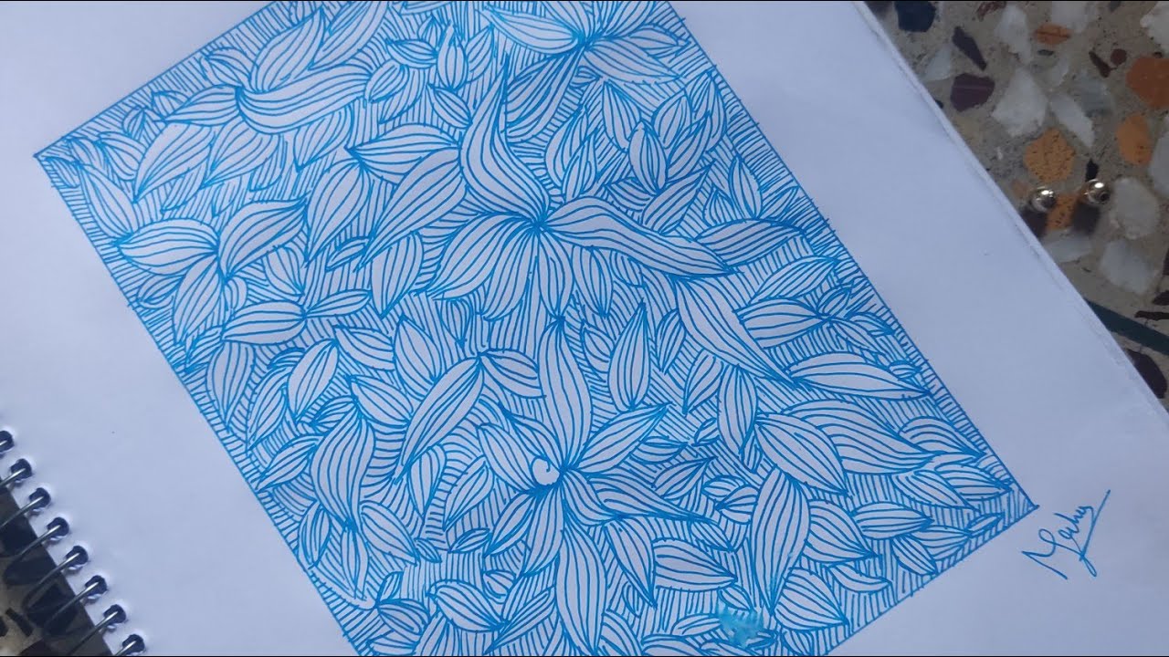 Making an art with curves | Creative girl - YouTube