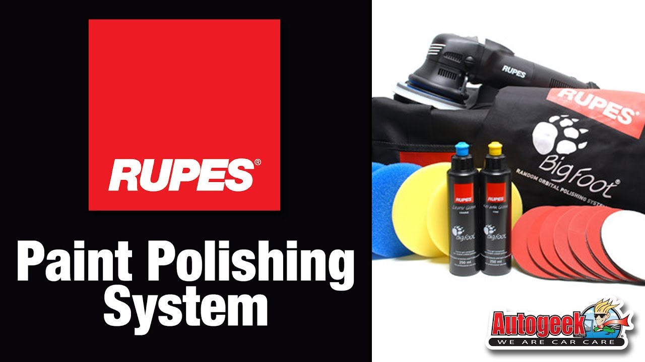 RUPES Paint Polishing System - YouTube