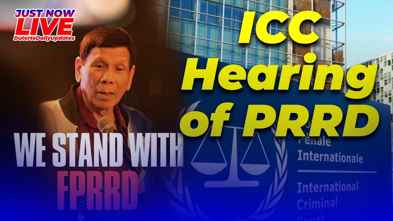 LIVE NA! PRRD WILL FACE THE INTERNATION COURT! - YouTube