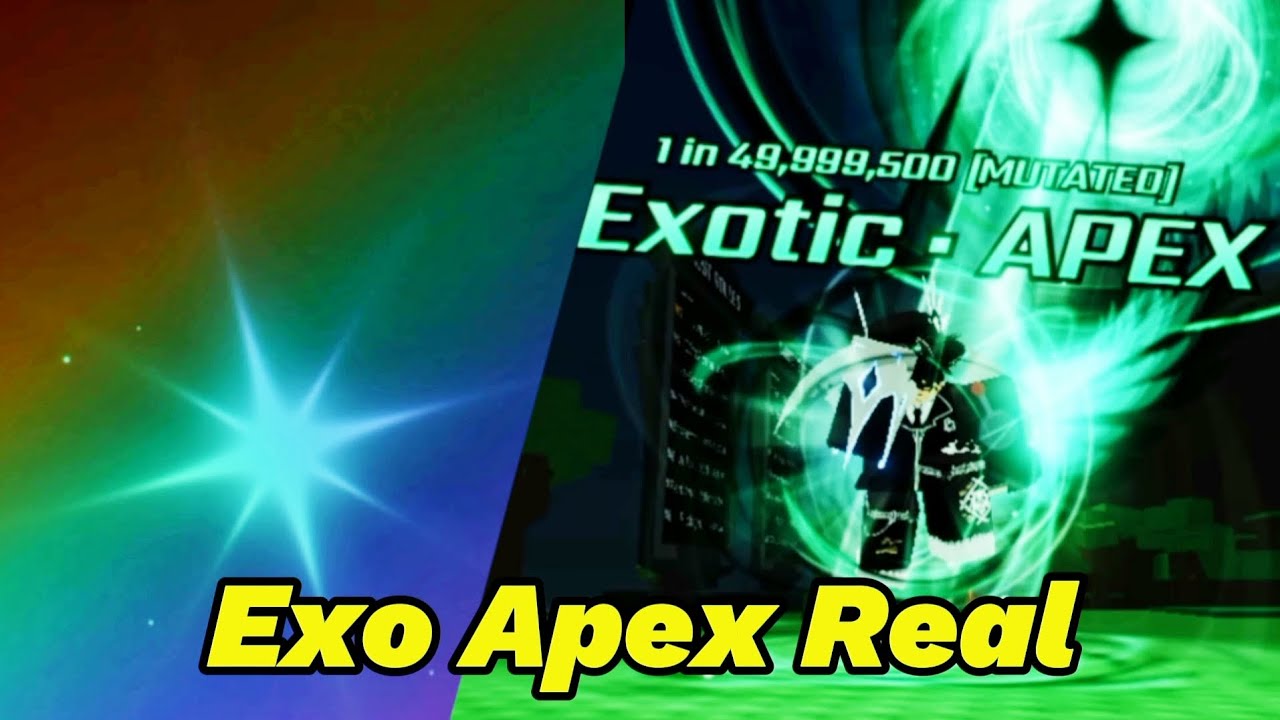 So I Finally Got Exo Apex|SOLS RNG ROBLOX - YouTube
