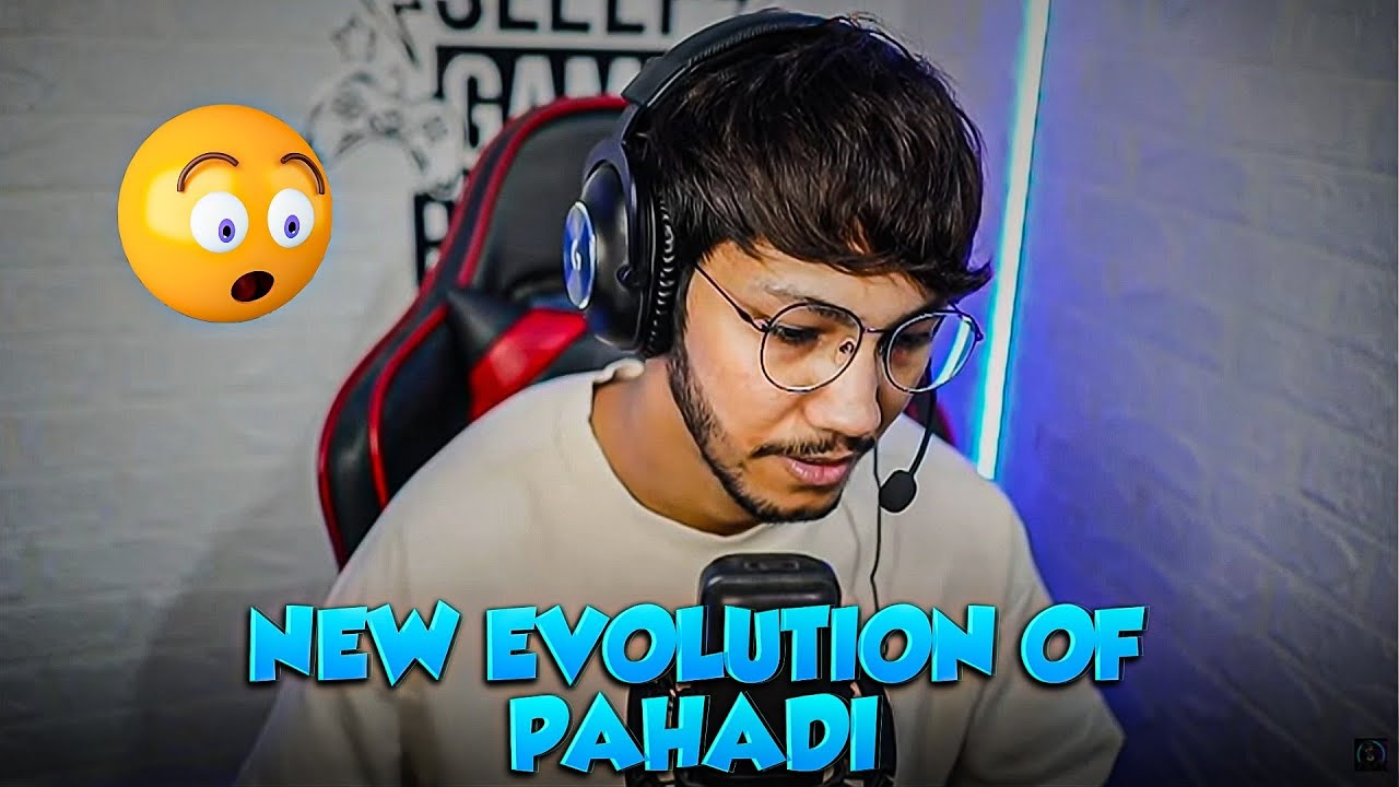 @GAMINGWITHPAHADI NEW EVOLUTION START 😍 || PAHADI LEFT BOOTCHAMP ...