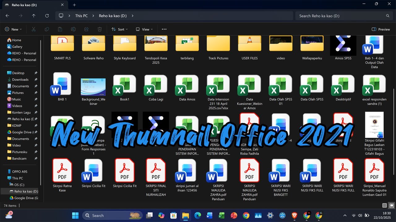 Microsoft Office 3D logo in Microsoft Office 2021 - YouTube