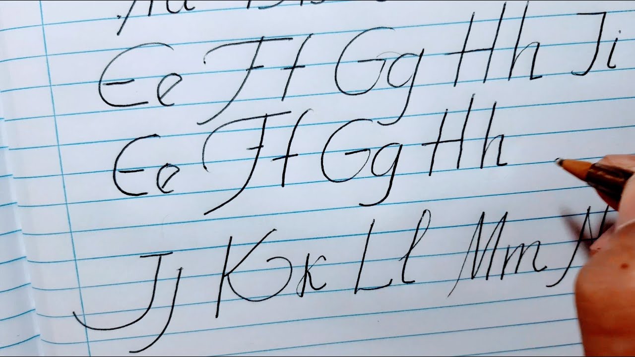 Como deixar sua letra separada e estilizada. Caligrafia DS - YouTube