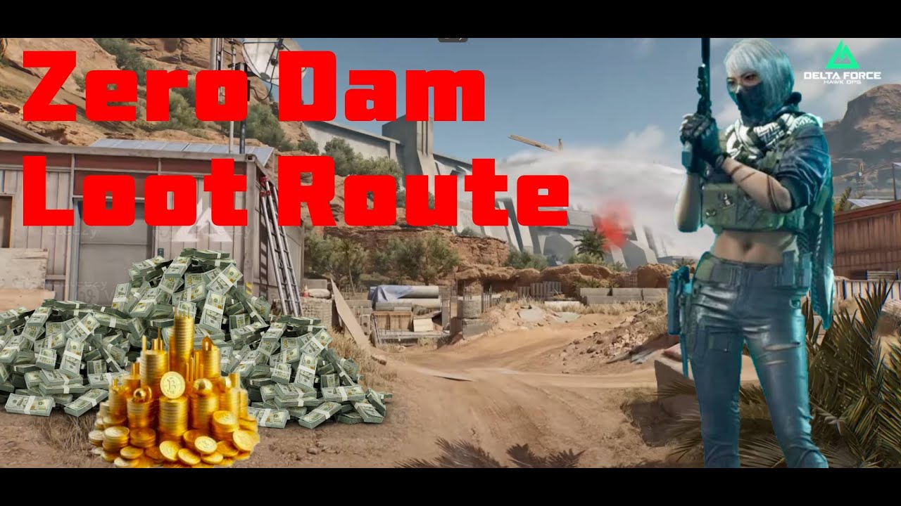 SOLO Loot Route for Delta Force Zero Dam! #DeltaForce #DeltaForceGame ...