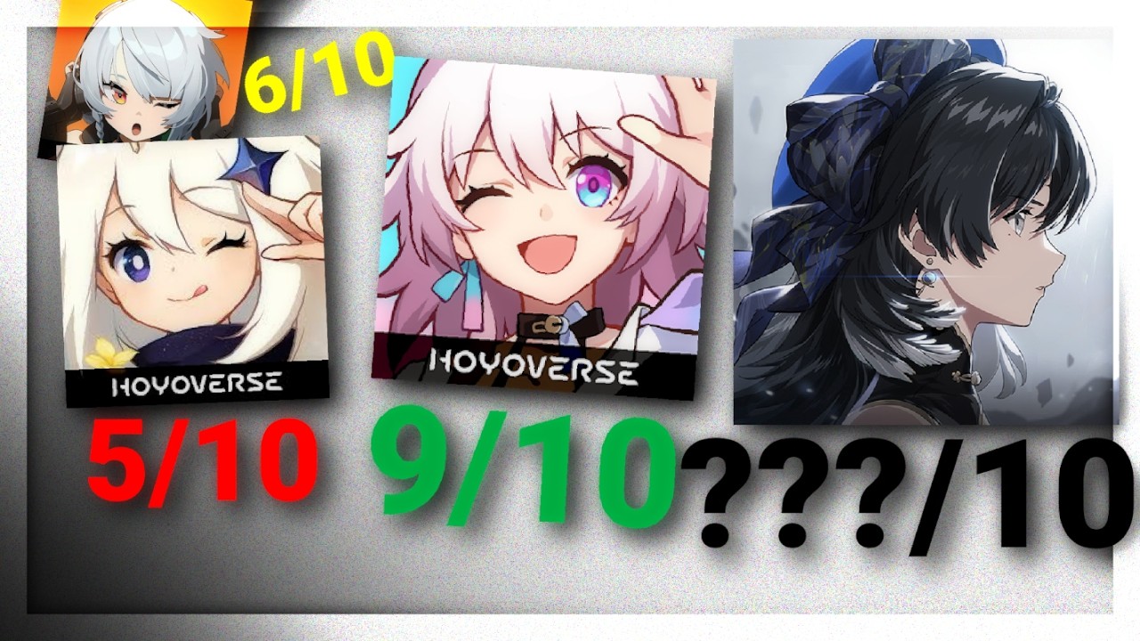 ranking the four biggest gacha games... - YouTube