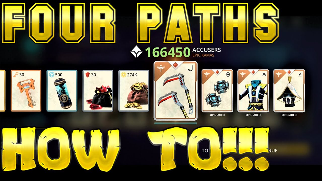 Shadow Fight 3 - All Four Paths Complete Gameplay & First Set CLAIMED ...