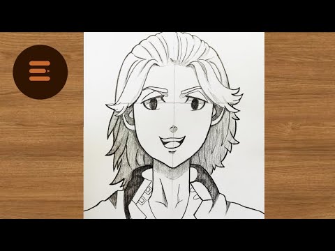 How to Draw Sano Manjiro [Mikey] from Tokyo Revengers - Easy Drawing ...