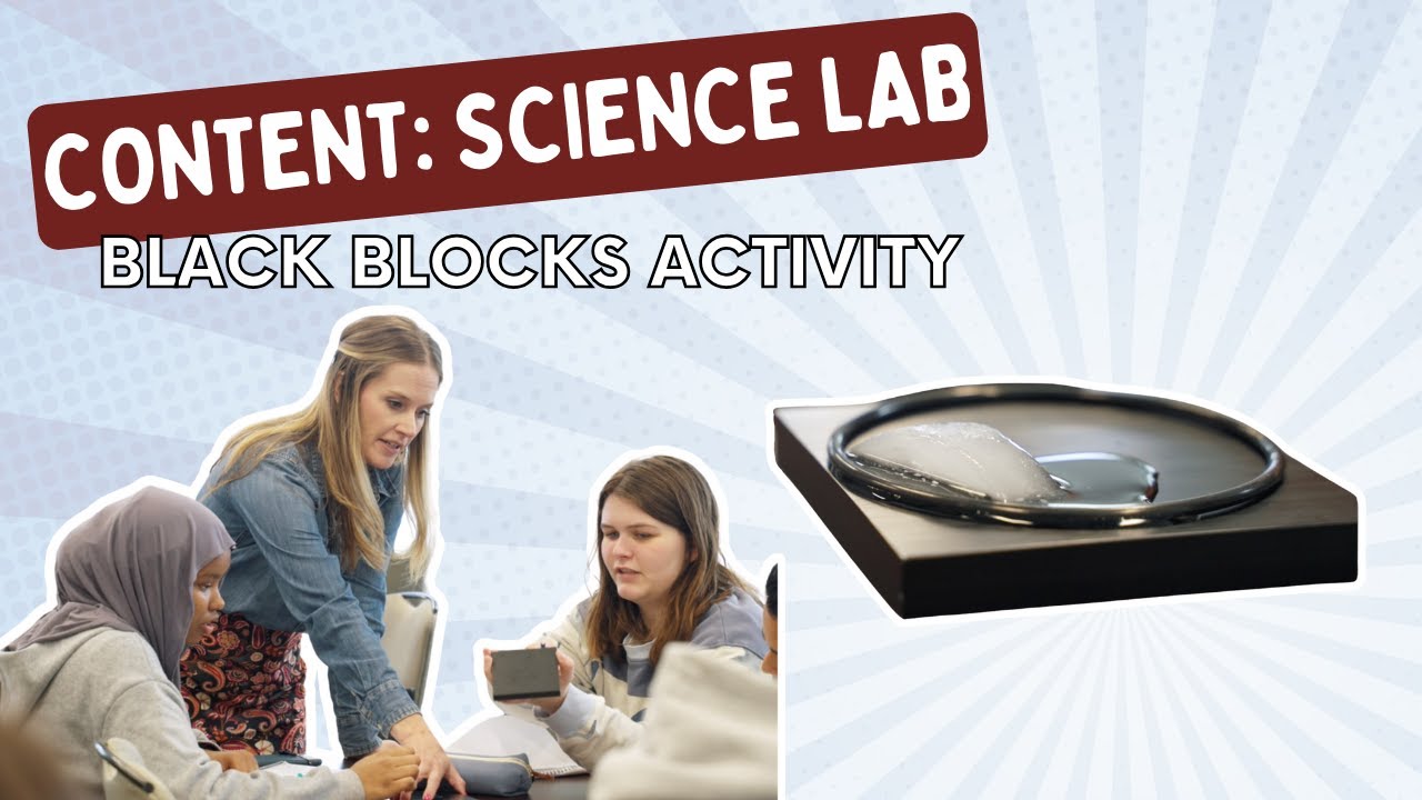 High School Science Content - Black Blocks Lab - YouTube